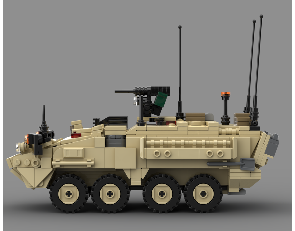 LEGO MOC M1126 Stryker by Peachman101 | Rebrickable - Build with LEGO