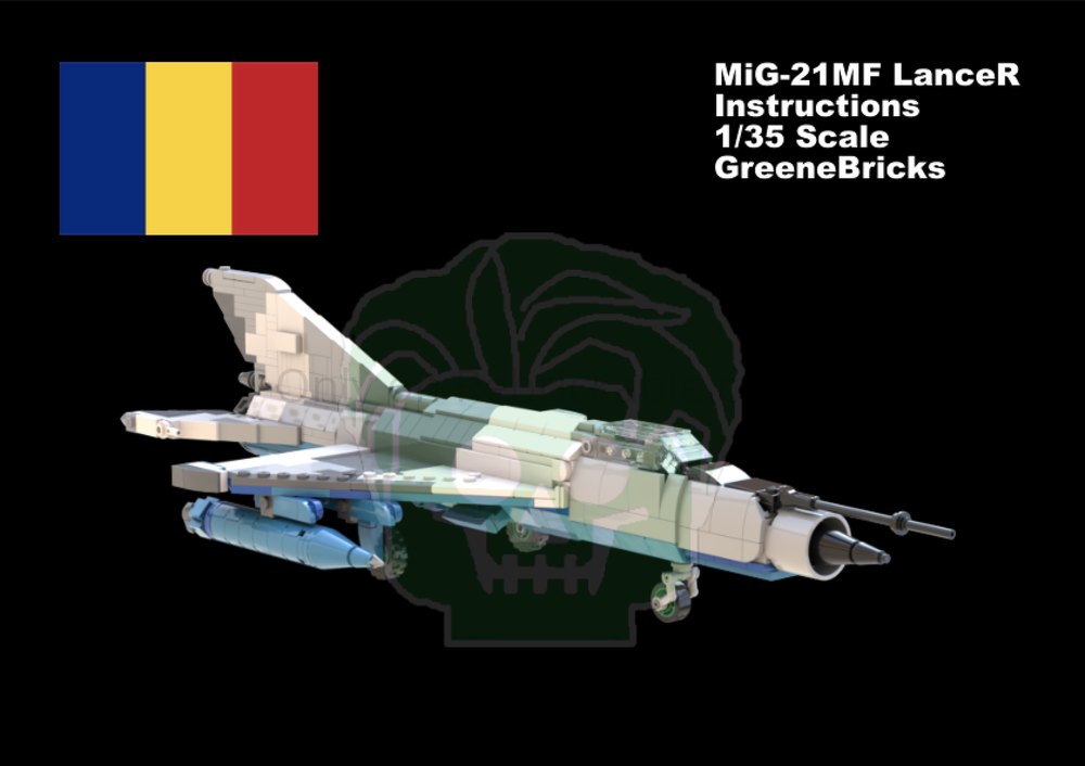 LEGO MOC MiG-21MF LanceR by GreeneBricks | Rebrickable - Build with LEGO