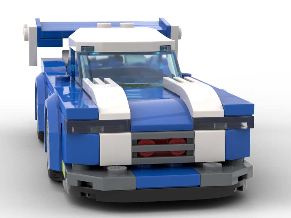 Lego Moc Gt Car Modular Model By Hoppepe Rebrickable Build With Lego