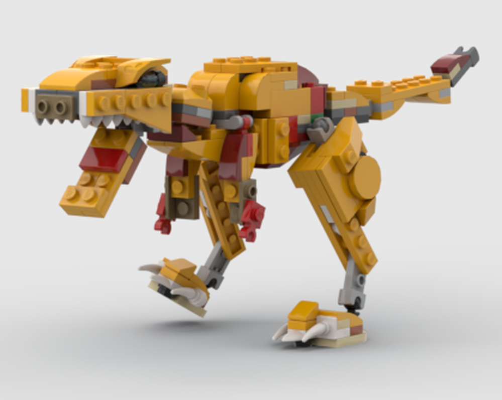 LEGO MOC Tyrannosaurus rex 31112 by Duddy | Rebrickable - Build with LEGO