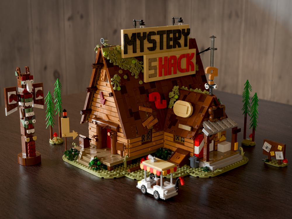 LEGO MOC The Mystery Shack by Coosey_Goosey | Rebrickable - Build with LEGO