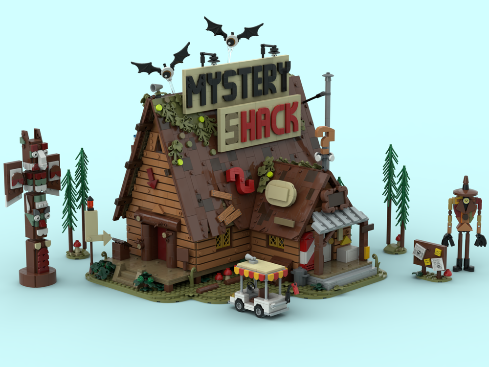 LEGO MOC The Mystery Shack by Coosey_Goosey | Rebrickable - Build with LEGO
