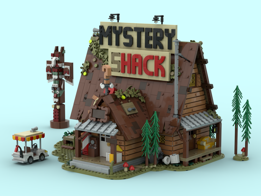 LEGO MOC The Mystery Shack by Coosey_Goosey | Rebrickable - Build with LEGO