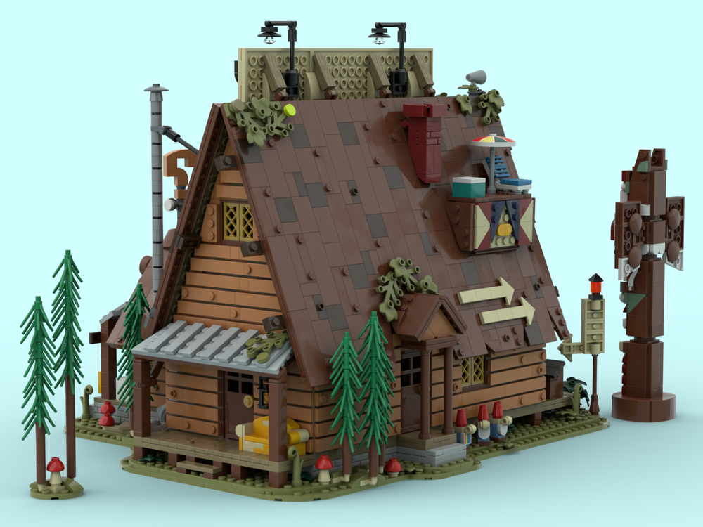 LEGO MOC The Mystery Shack by Coosey_Goosey | Rebrickable - Build with LEGO