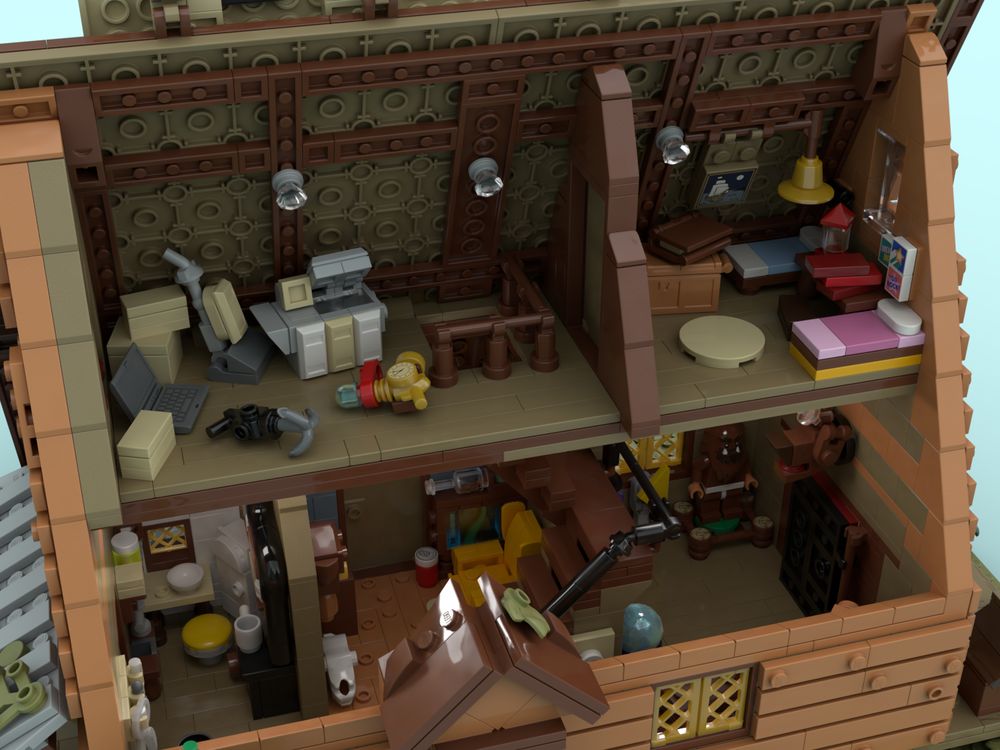 LEGO MOC The Mystery Shack by Coosey_Goosey | Rebrickable - Build with LEGO