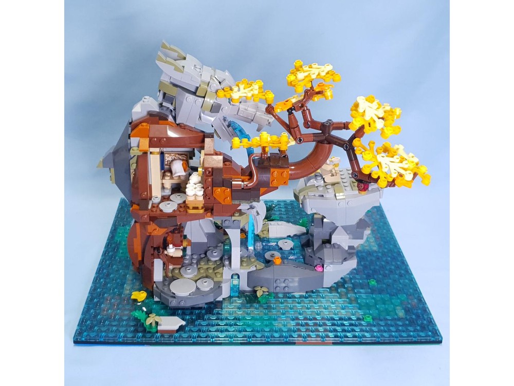 LEGO MOC Ninjago City Base for Dragon Stone Shrine by icedragonj ...