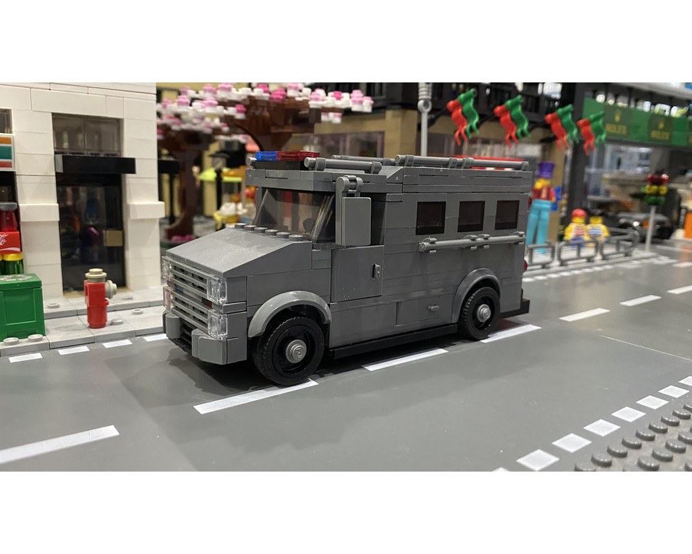 Lego Moc Police Riot From Gta By Micropolistv Rebrickable Build