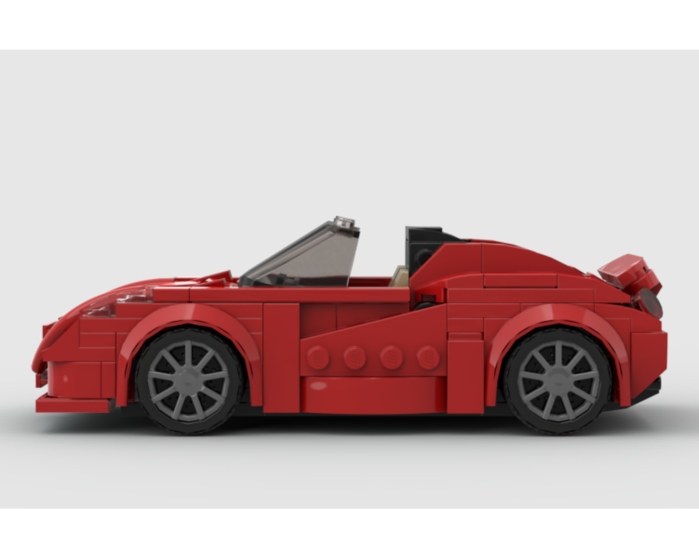 LEGO MOC Alfa Romeo 4C by BrickMOCery | Rebrickable - Build with LEGO