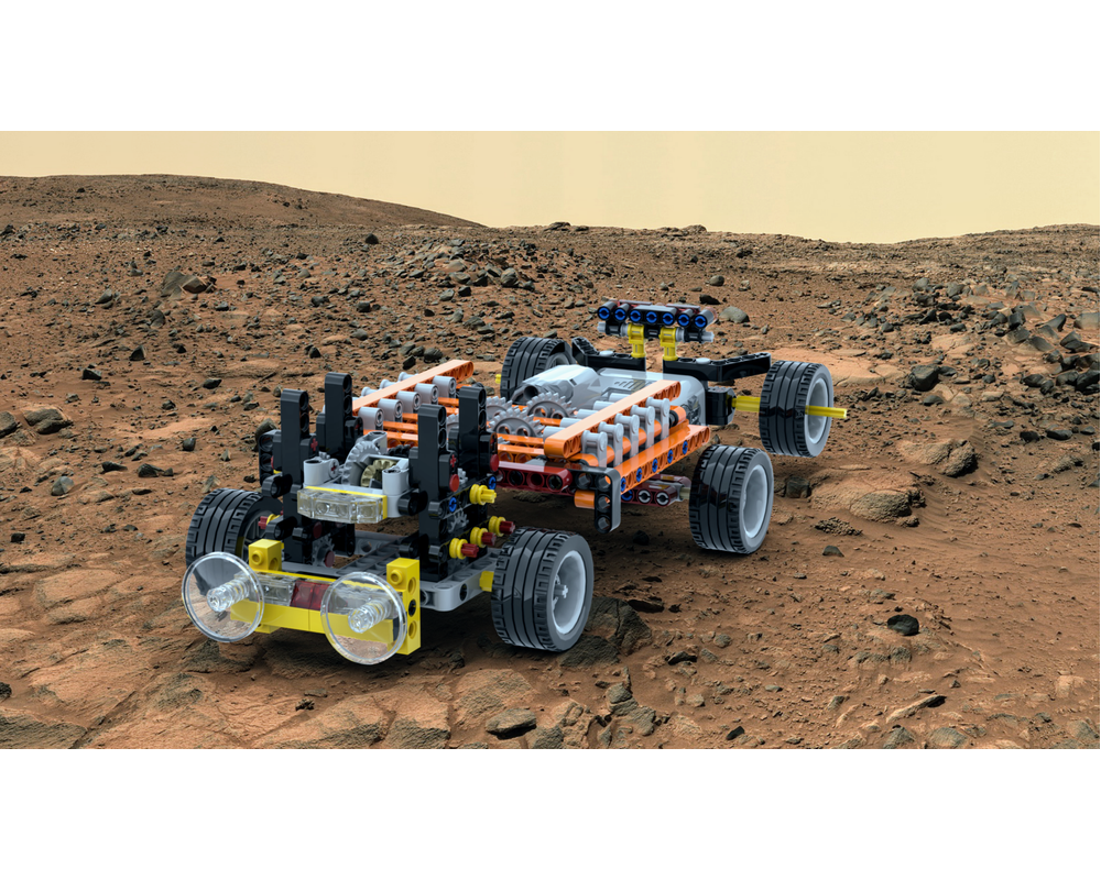 LEGO MOC MarsMobil by Mastertilli123 | Rebrickable - Build with LEGO