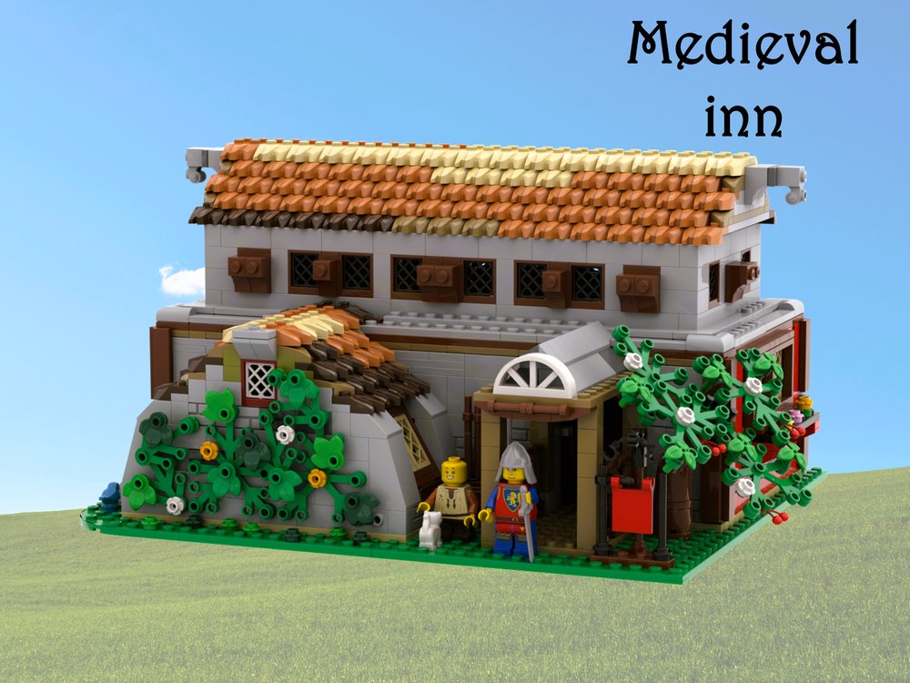 LEGO MOC 10332 - Medieval Inn by Tavernellos | Rebrickable - Build with LEGO