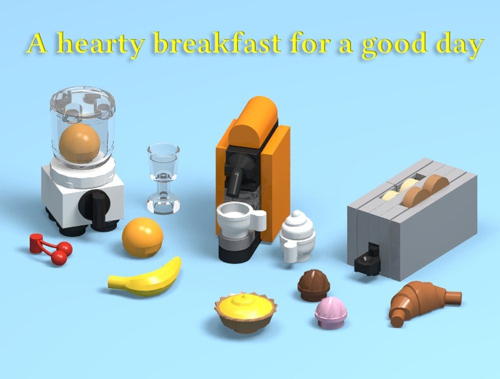 LEGO MOC A hearty breakfast for a good day by ad000 | Rebrickable ...