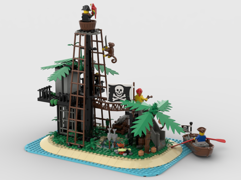 LEGO MOC Forbidden Island MOC by RedRexPaul | Rebrickable - Build with LEGO