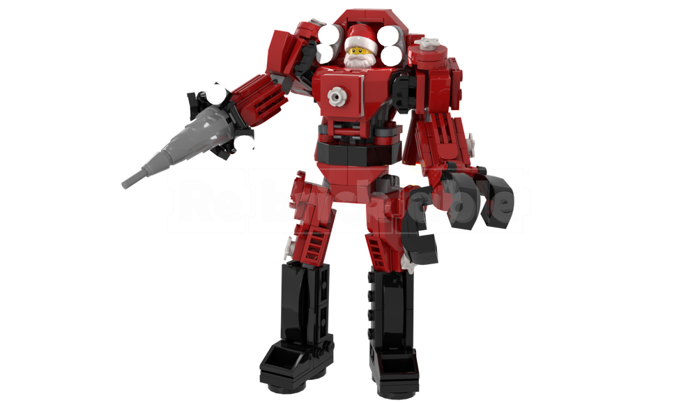 LEGO MOC Santa's Mech Armor by raguidel | Rebrickable - Build with LEGO