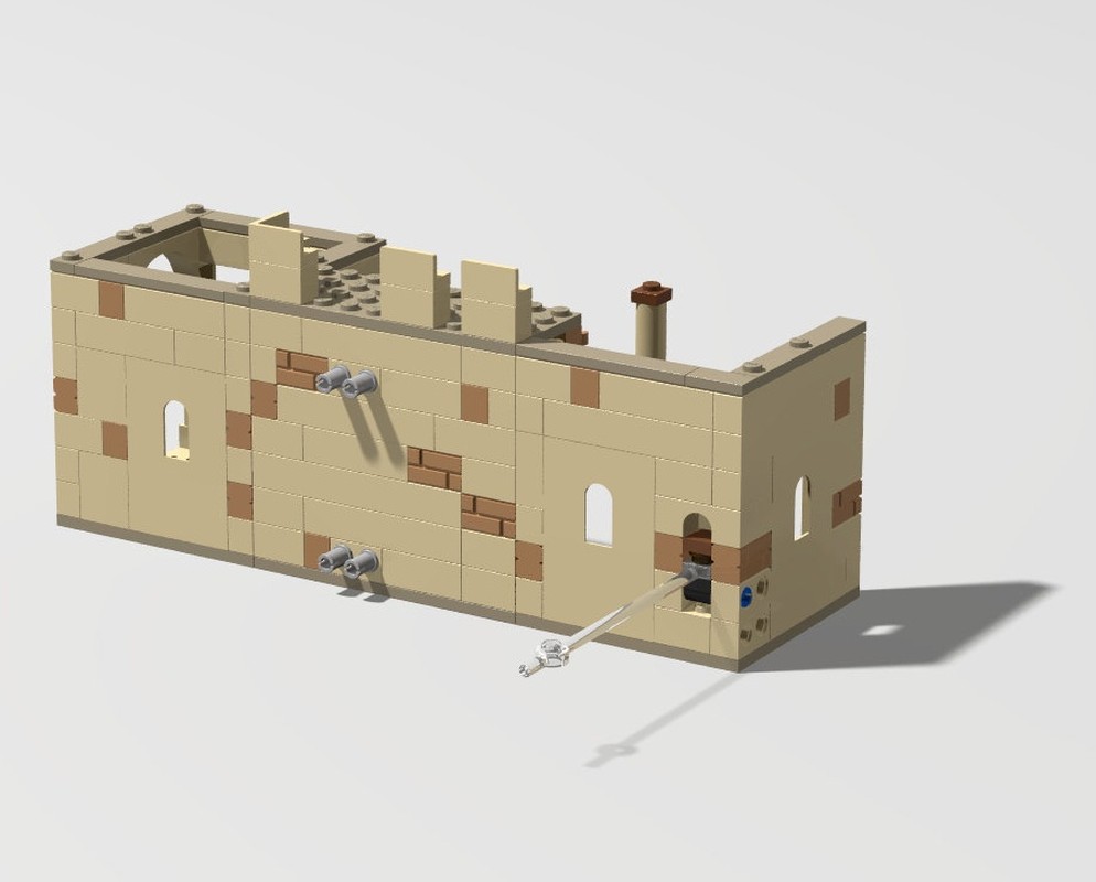 LEGO MOC-204329 modular side entrance by jgirden | Rebrickable - Build ...
