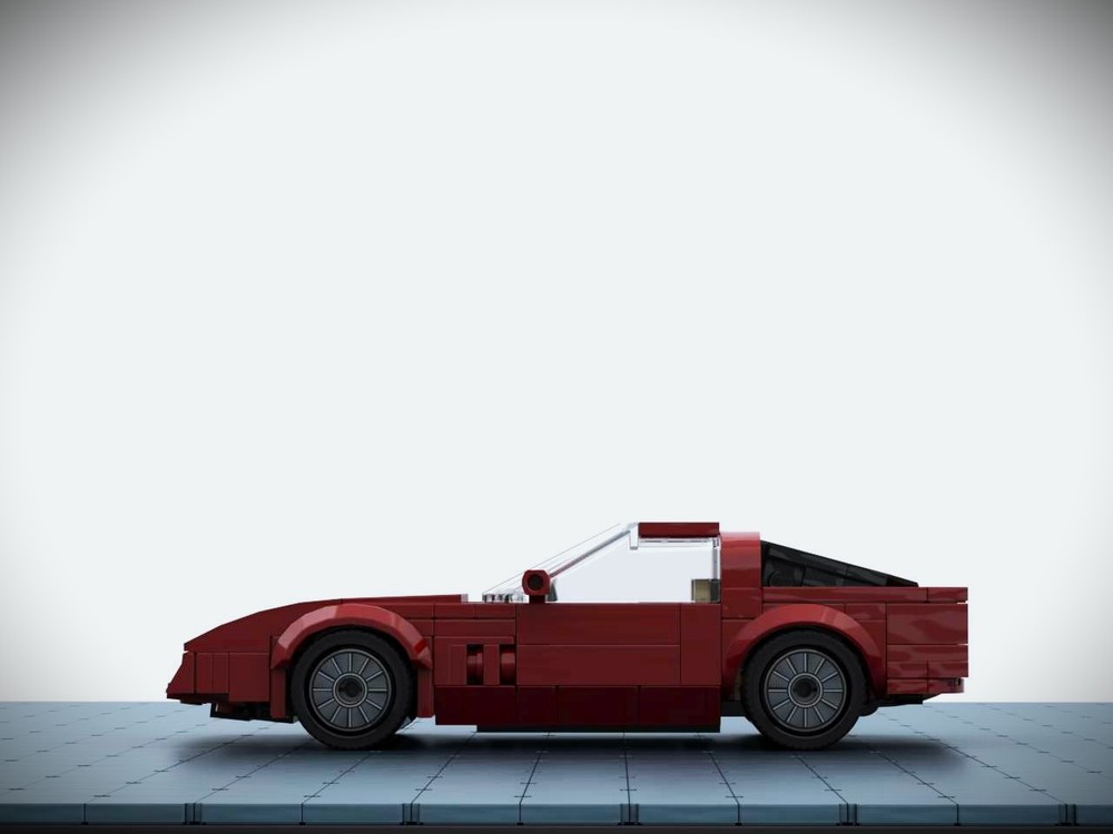 LEGO MOC Chevrolet Corvette C4 by Sweeng | Rebrickable - Build with LEGO