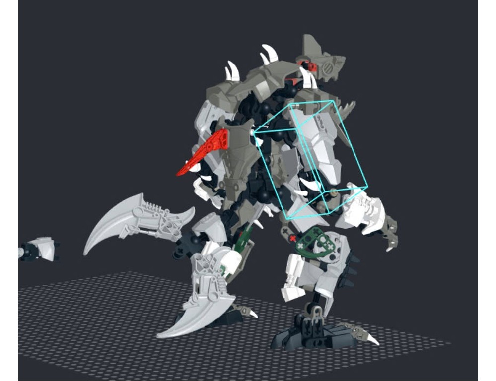 LEGO MOC Jawblade gymbro by Potatotron | Rebrickable - Build with LEGO