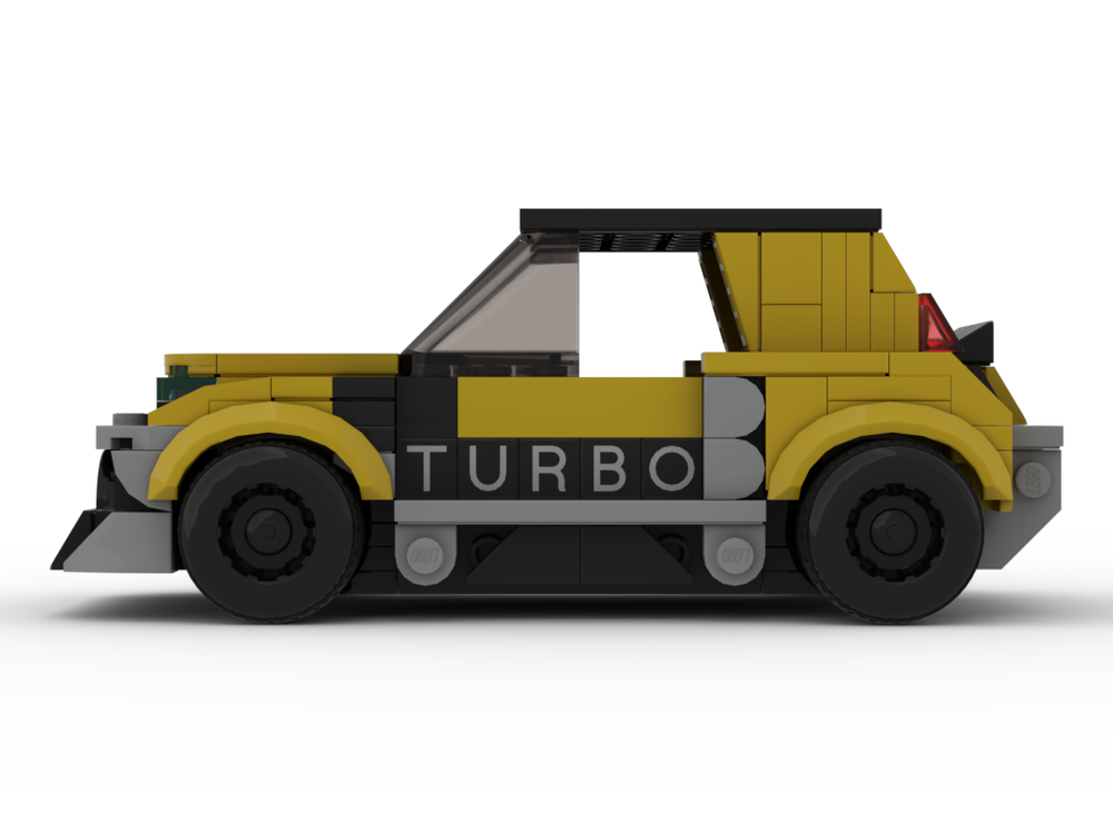 Lego Moc Renault 5 Turbo 3e By Chichikb Rebrickable Build With Lego