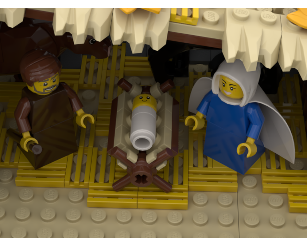 LEGO MOC Nativity scene by Cegeha Elbe | Rebrickable - Build with LEGO