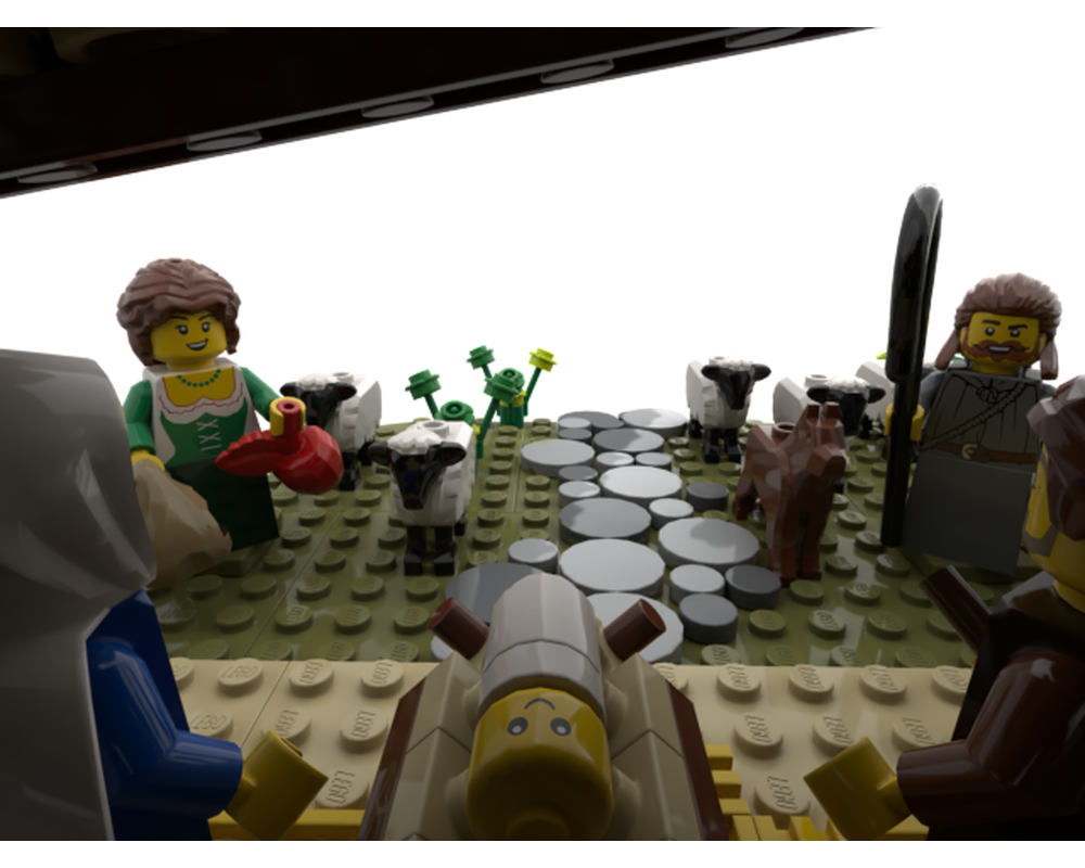 LEGO MOC Nativity scene by Cegeha Elbe | Rebrickable - Build with LEGO