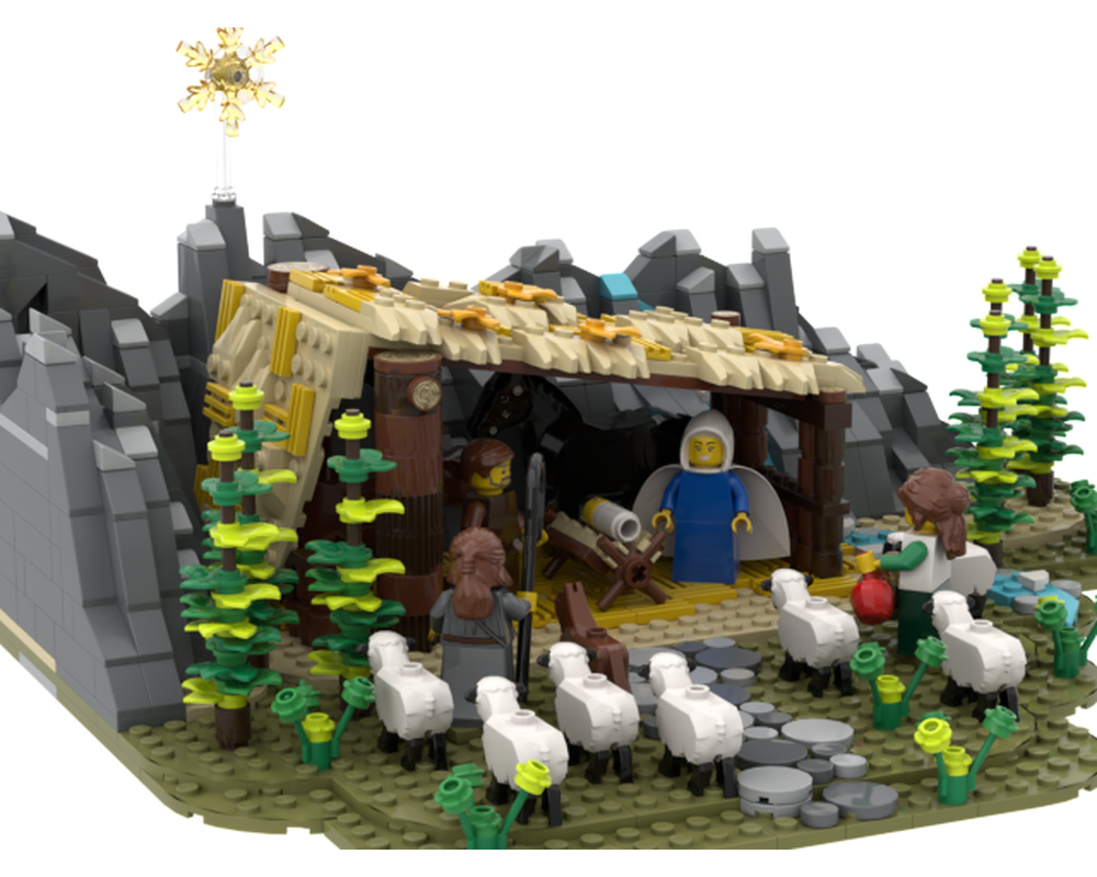 LEGO MOC Nativity scene by Cegeha Elbe | Rebrickable - Build with LEGO