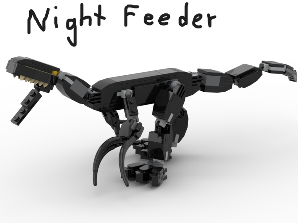 LEGO MOC Night Feeder (Revamp) by RapidCheetah | Rebrickable - Build ...