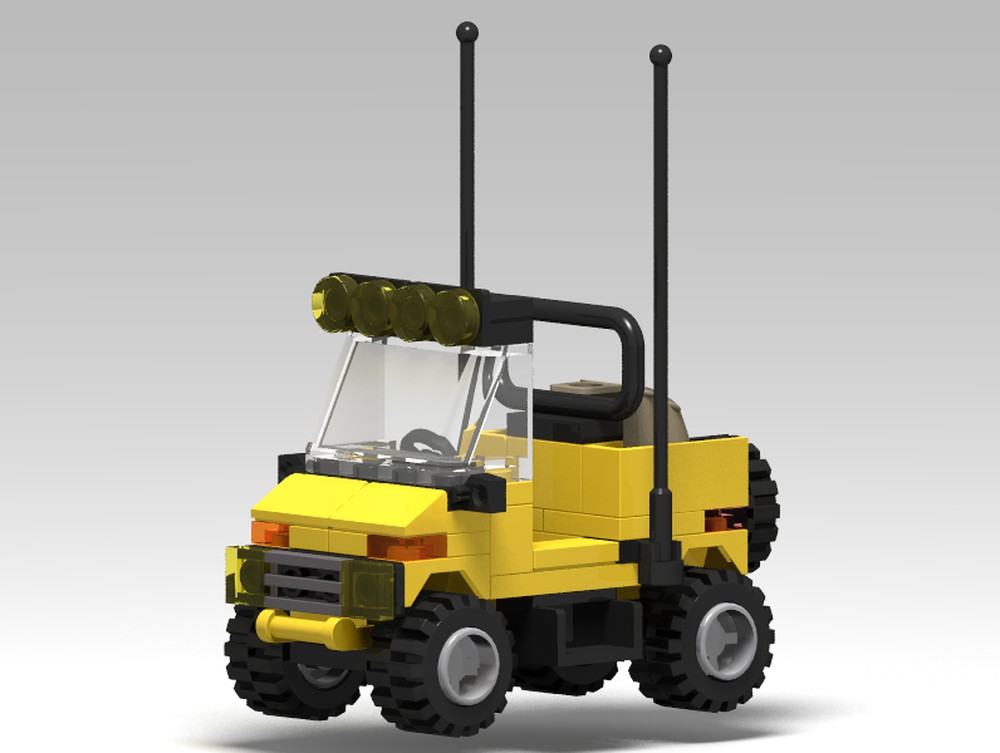 LEGO MOC Off-Road 4x4 by earth_girl | Rebrickable - Build with LEGO