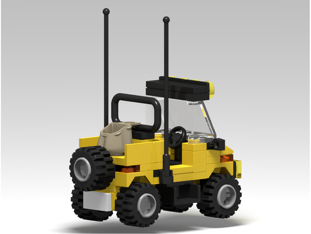 LEGO MOC Off-Road 4x4 by earth_girl | Rebrickable - Build with LEGO