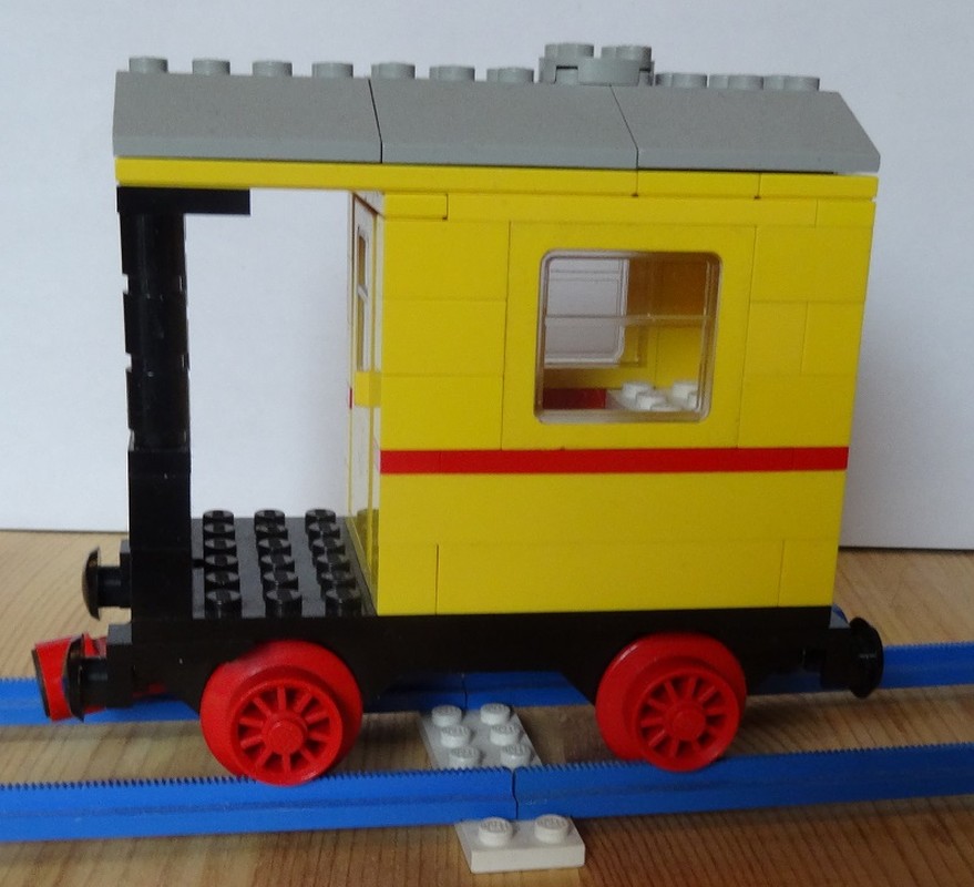 Lego Moc Brake Van By Timobahn Rebrickable Build With Lego