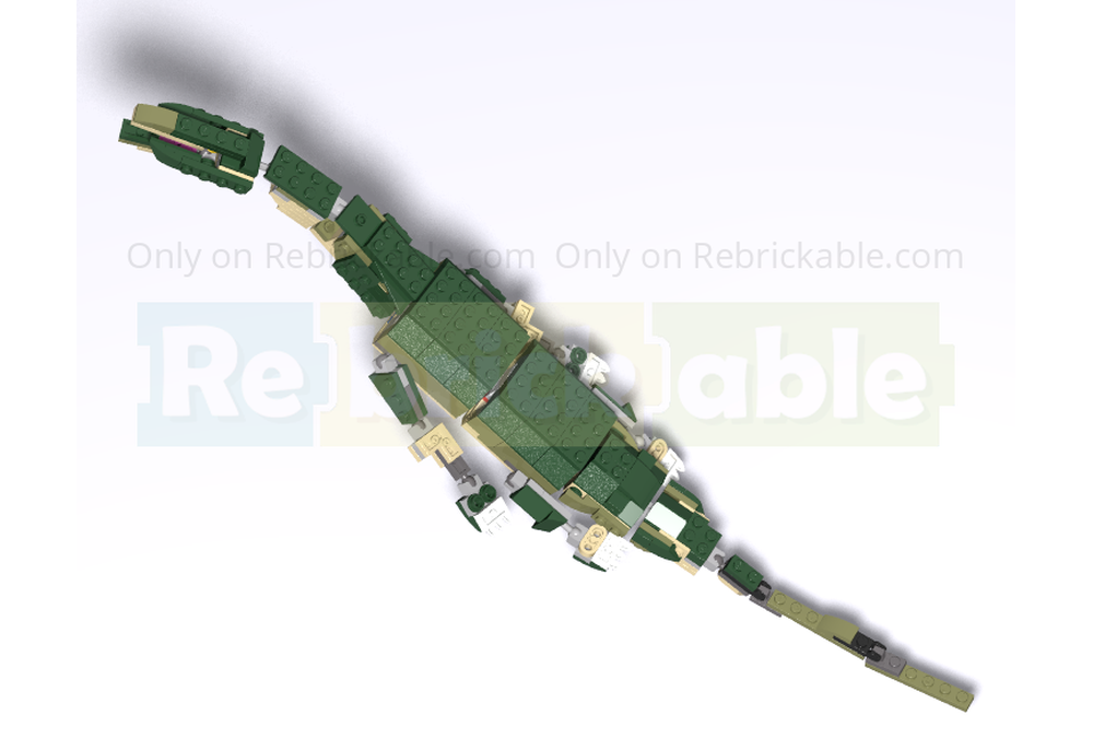 LEGO MOC 31121 Nothosaurus by cre8torbuilds | Rebrickable - Build with LEGO