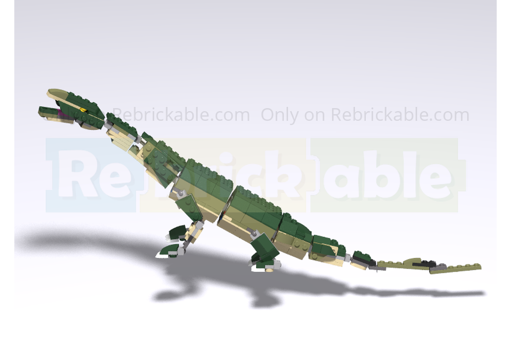 LEGO MOC 31121 Nothosaurus by cre8torbuilds | Rebrickable - Build with LEGO