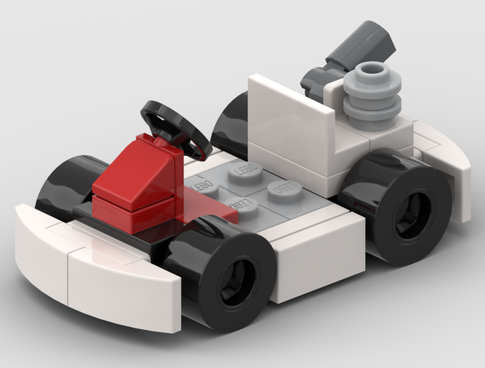 Lego Moc 76908 Go Kart By Jdpmocs Rebrickable Build With Lego