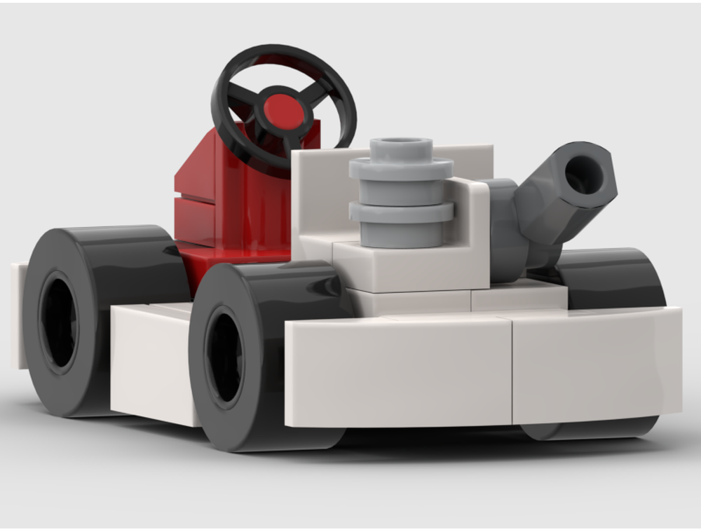 Lego Moc 76908 Go Kart By Jdpmocs Rebrickable Build With Lego