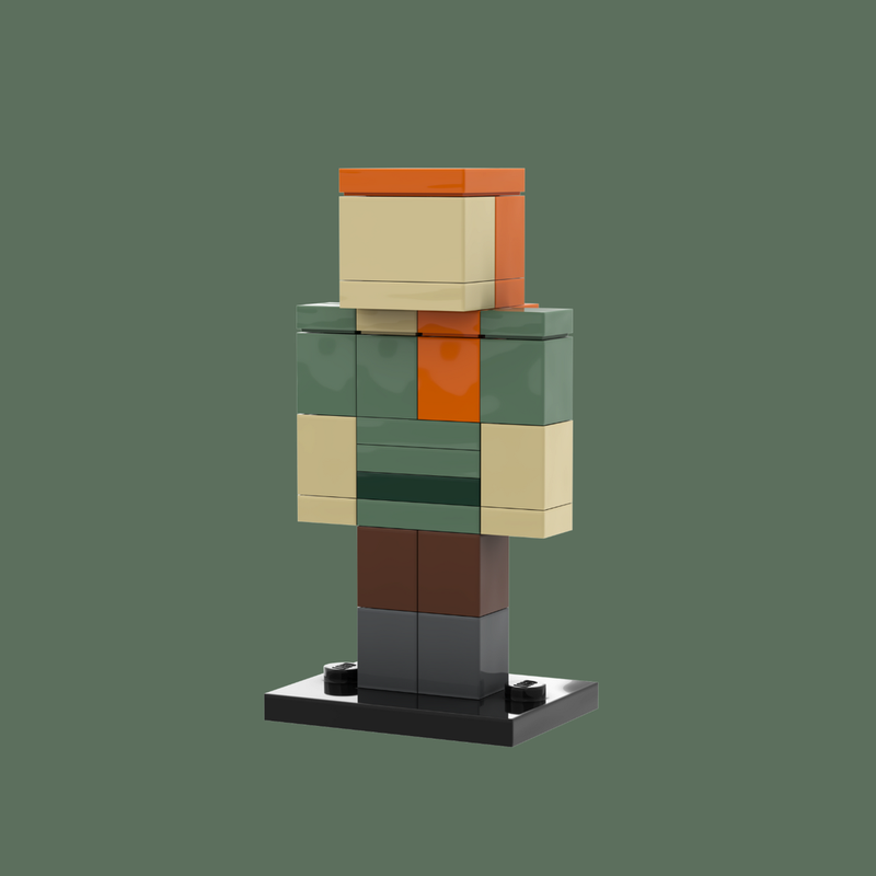 LEGO MOC Alex |Minecraft Series| EP 2 by HeadlightBricks | Rebrickable ...