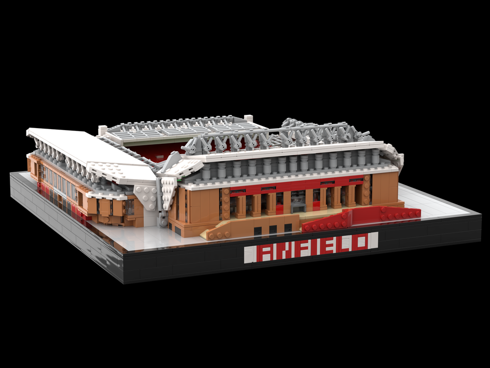 LEGO MOC Liverpool Stadium by levsi54 | Rebrickable - Build with LEGO