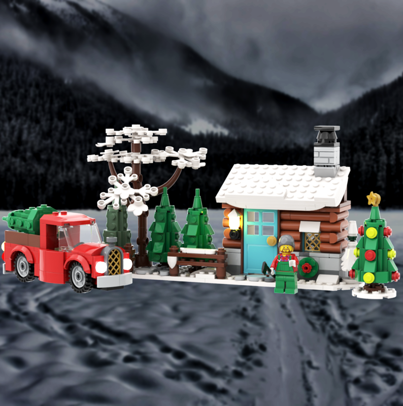 LEGO MOC The Christmas Tree Shop by JD Bricks | Rebrickable - Build ...