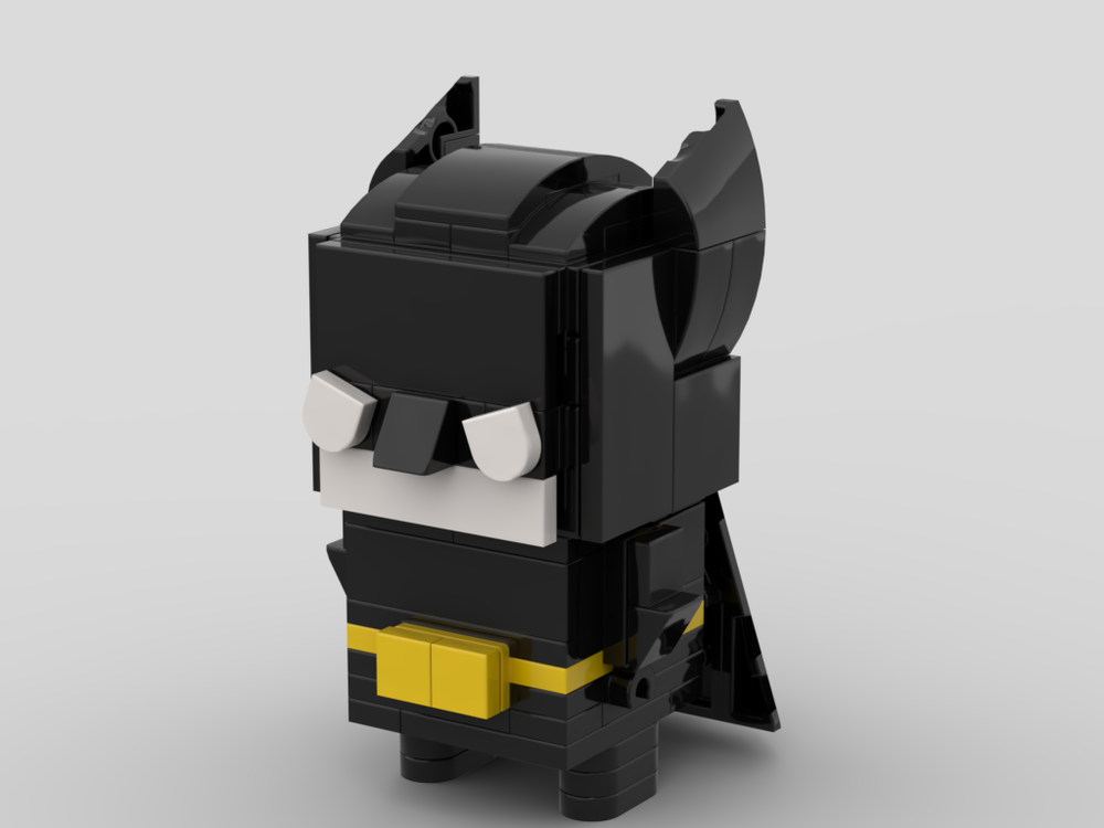 LEGO MOC 76924 - Batman Brickheadz by KlintIsztvud | Rebrickable ...