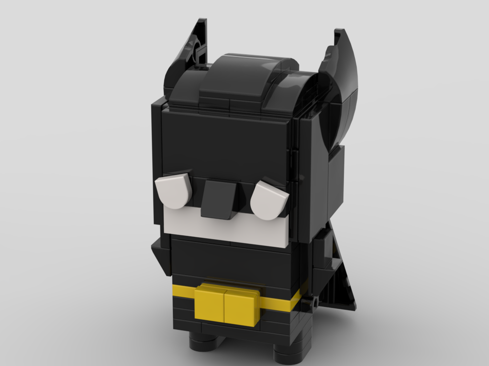 LEGO MOC 76924 - Batman Brickheadz by KlintIsztvud | Rebrickable ...