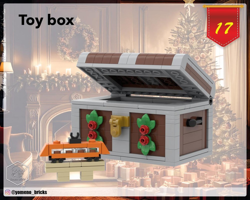 LEGO MOC-204386 Toy box - Advent calendar 2024 - 17 by YomenoBricks ...