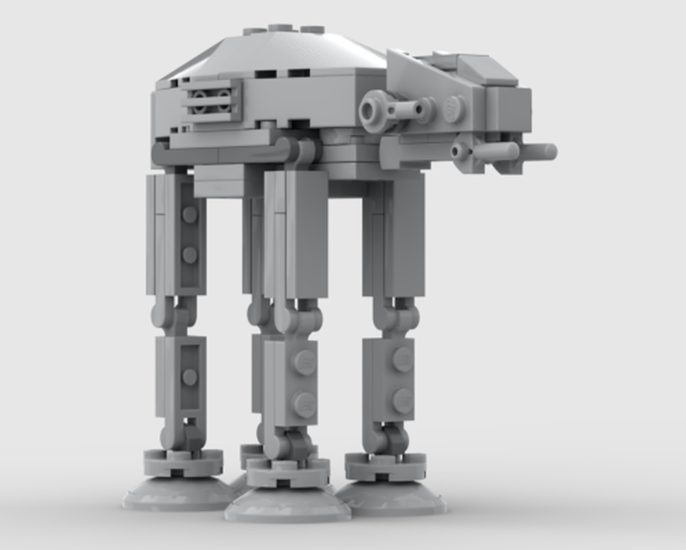 LEGO MOC Mini AT-AT by 501st productions | Rebrickable - Build with LEGO