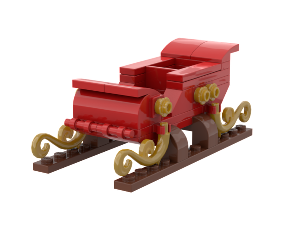 LEGO MOC Advent Calender - Santa Sleigh by porklegoguy | Rebrickable ...