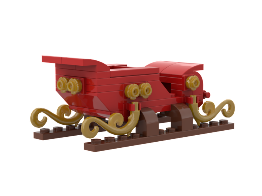 LEGO MOC Advent Calender - Santa Sleigh by porklegoguy | Rebrickable ...