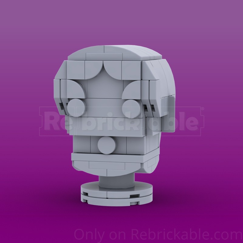 LEGO MOC Librarian Bust Statue by SkyCaptain | Rebrickable - Build with ...