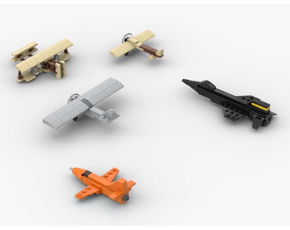 LEGO MOC A little history of aviation at scale 1/110 by Vincent W ...