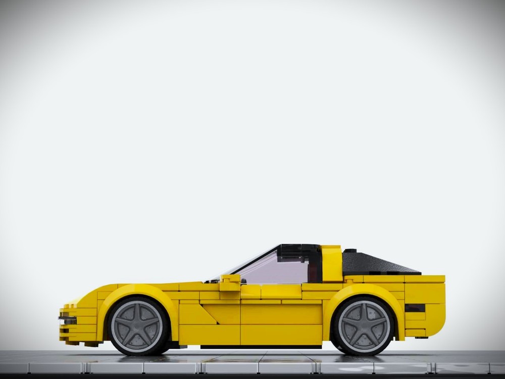 LEGO MOC Chevrolet Corvette C5 by Sweeng | Rebrickable - Build with LEGO
