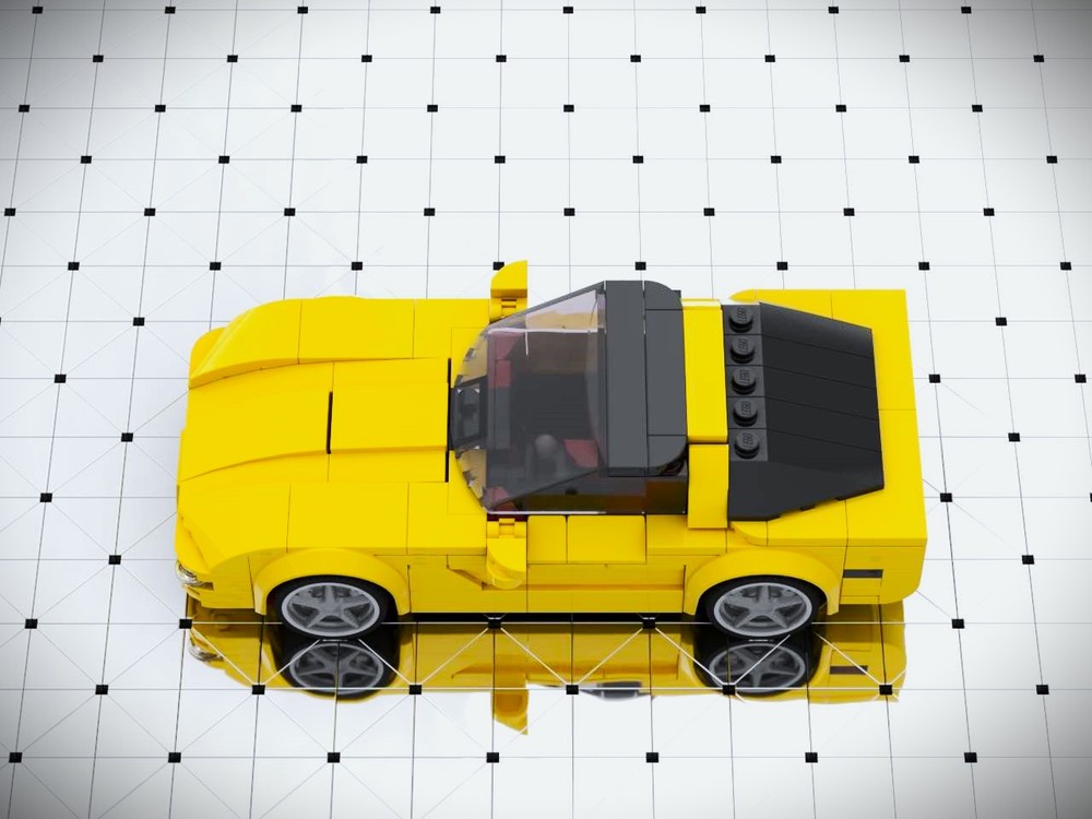 LEGO MOC-204410 Chevrolet Corvette C5 by Sweeng | Rebrickable - Build ...