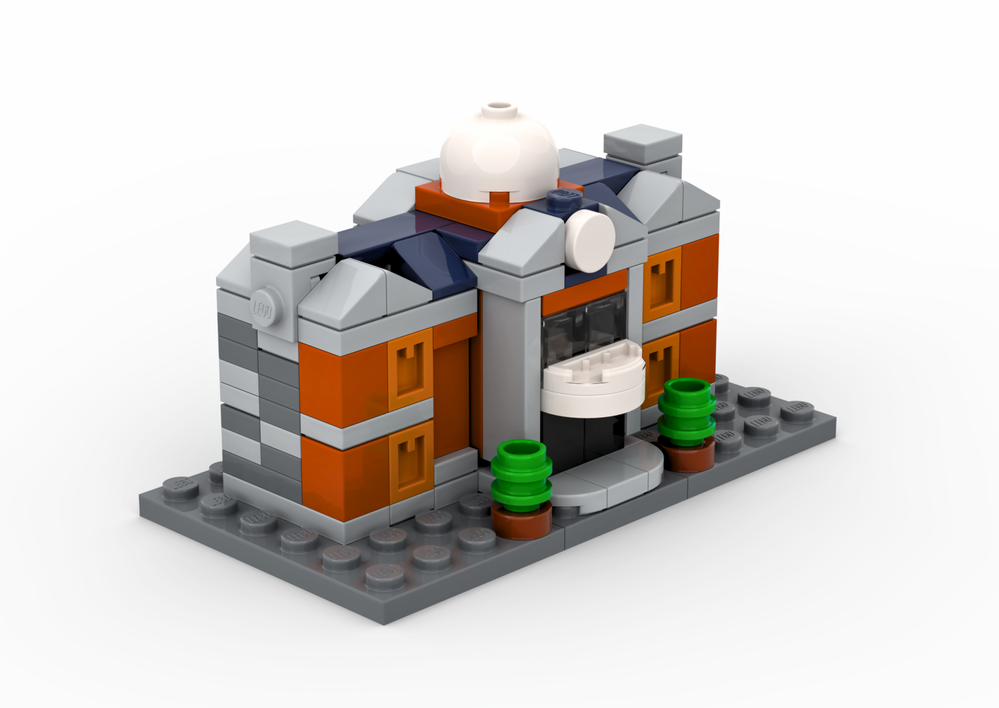 LEGO MOC Micro X-Men Mansion by The Bobby Brix Channel | Rebrickable ...