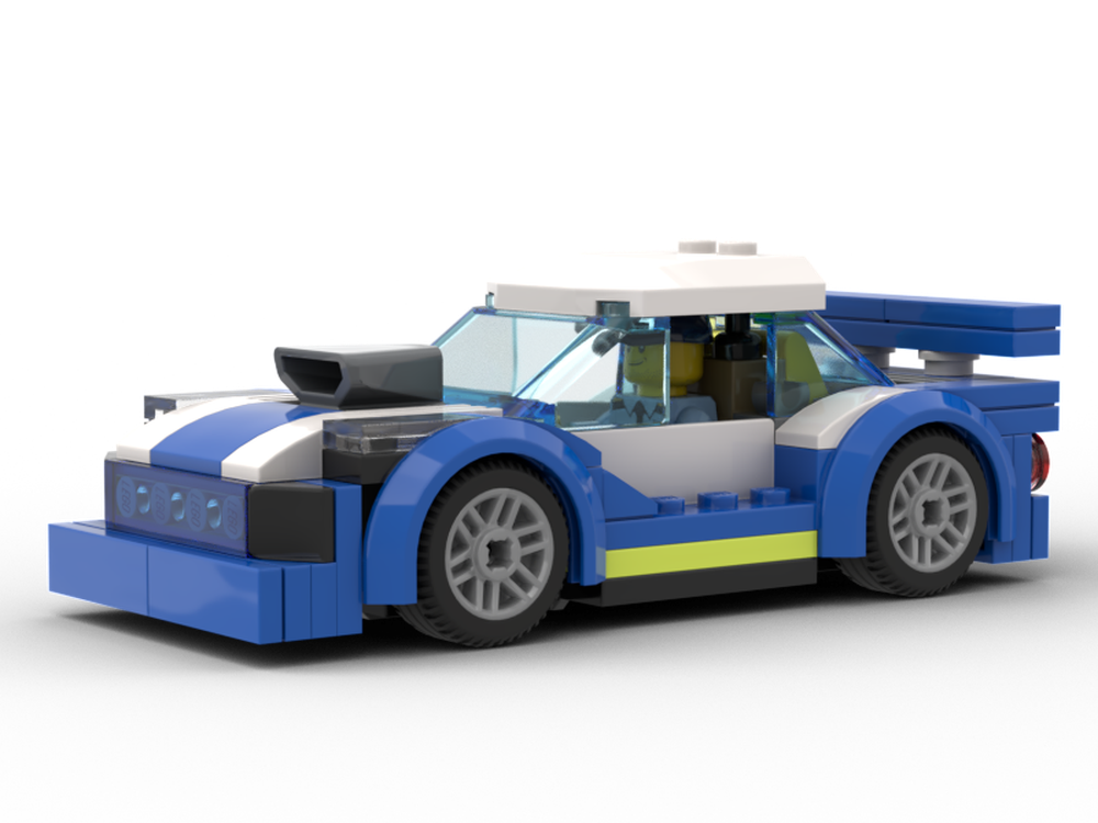 LEGO MOC 60312 - Street Race Car by hoppepe | Rebrickable - Build with LEGO