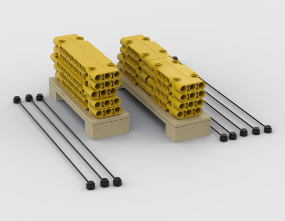 LEGO MOC Doka Platten auf Palette / Doka plates on pallet by Bueno ...