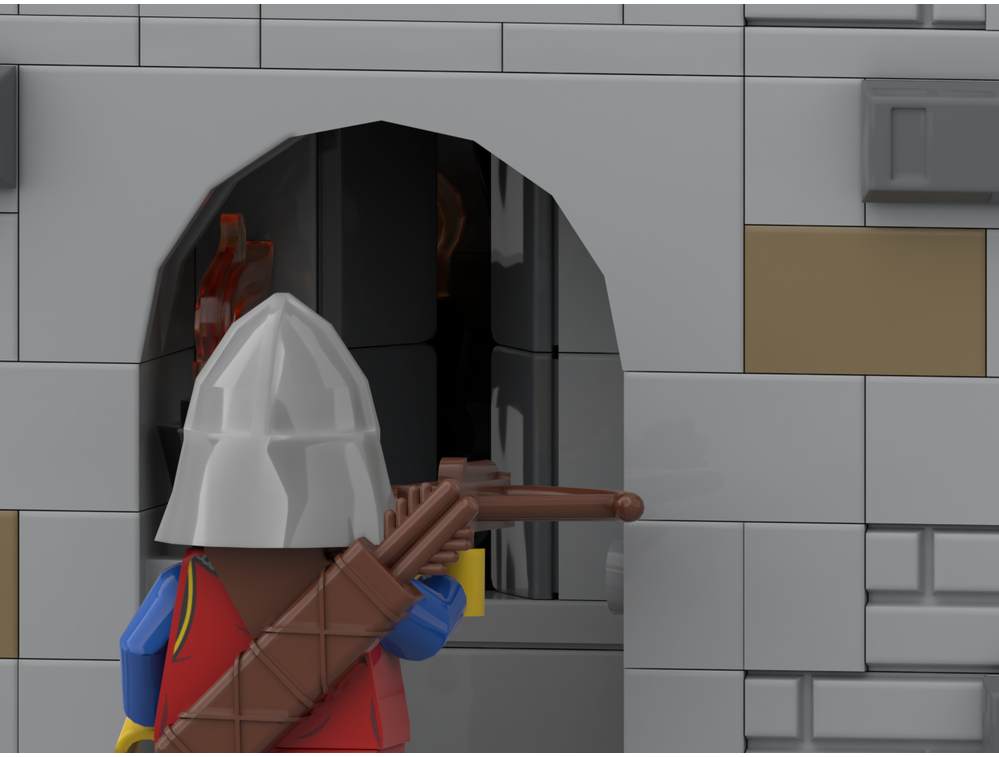 LEGO MOC Modulares Torhaus_Modular gatehouse by AndRreas | Rebrickable ...