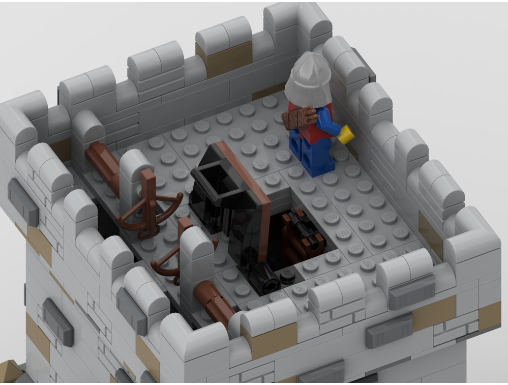 LEGO MOC Modulares Torhaus_Modular gatehouse by AndRreas | Rebrickable ...